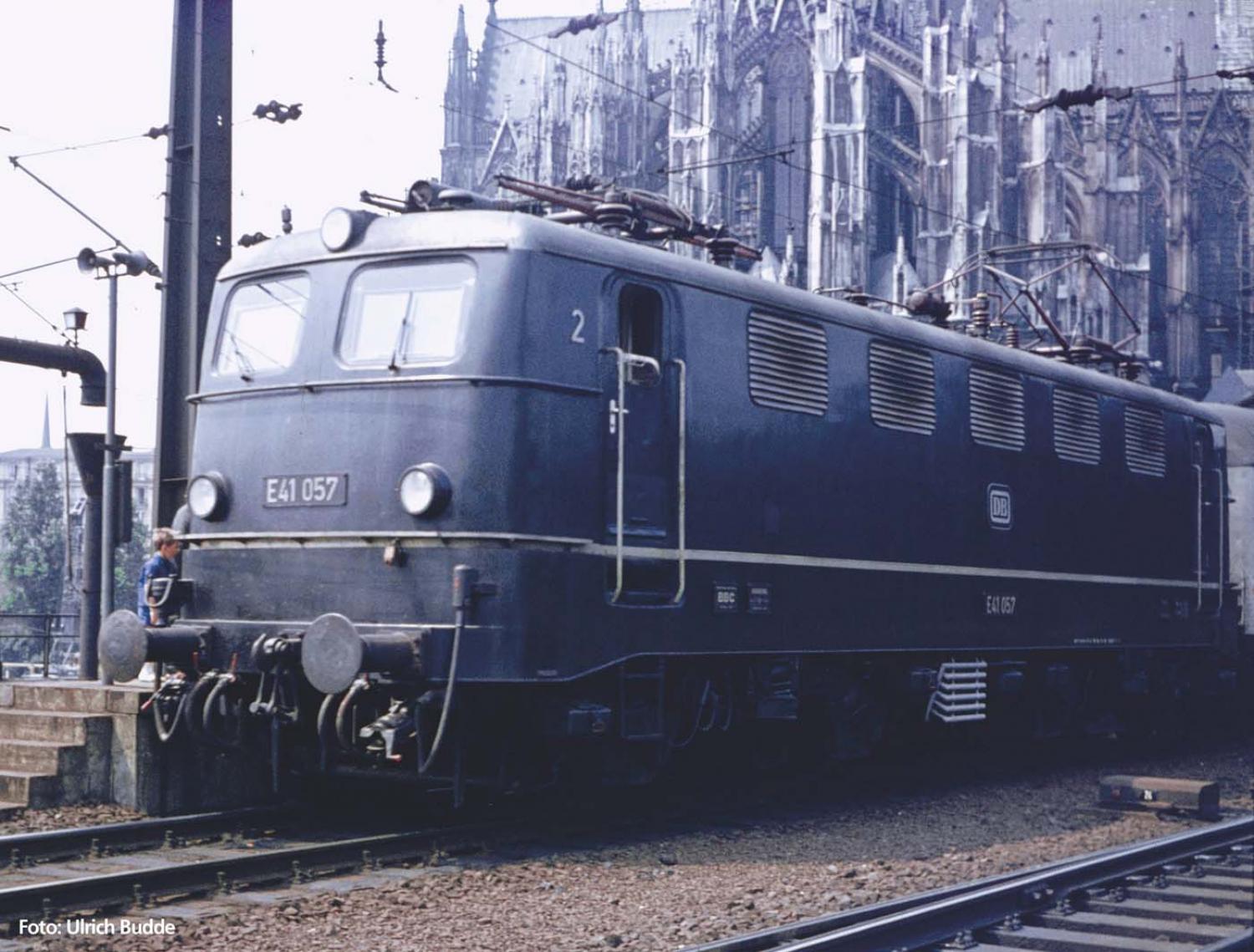 Meises Modelbahncenter - Piko 51533 E-Lok BR E 41 Blau DB (AC/mfx/Sound)