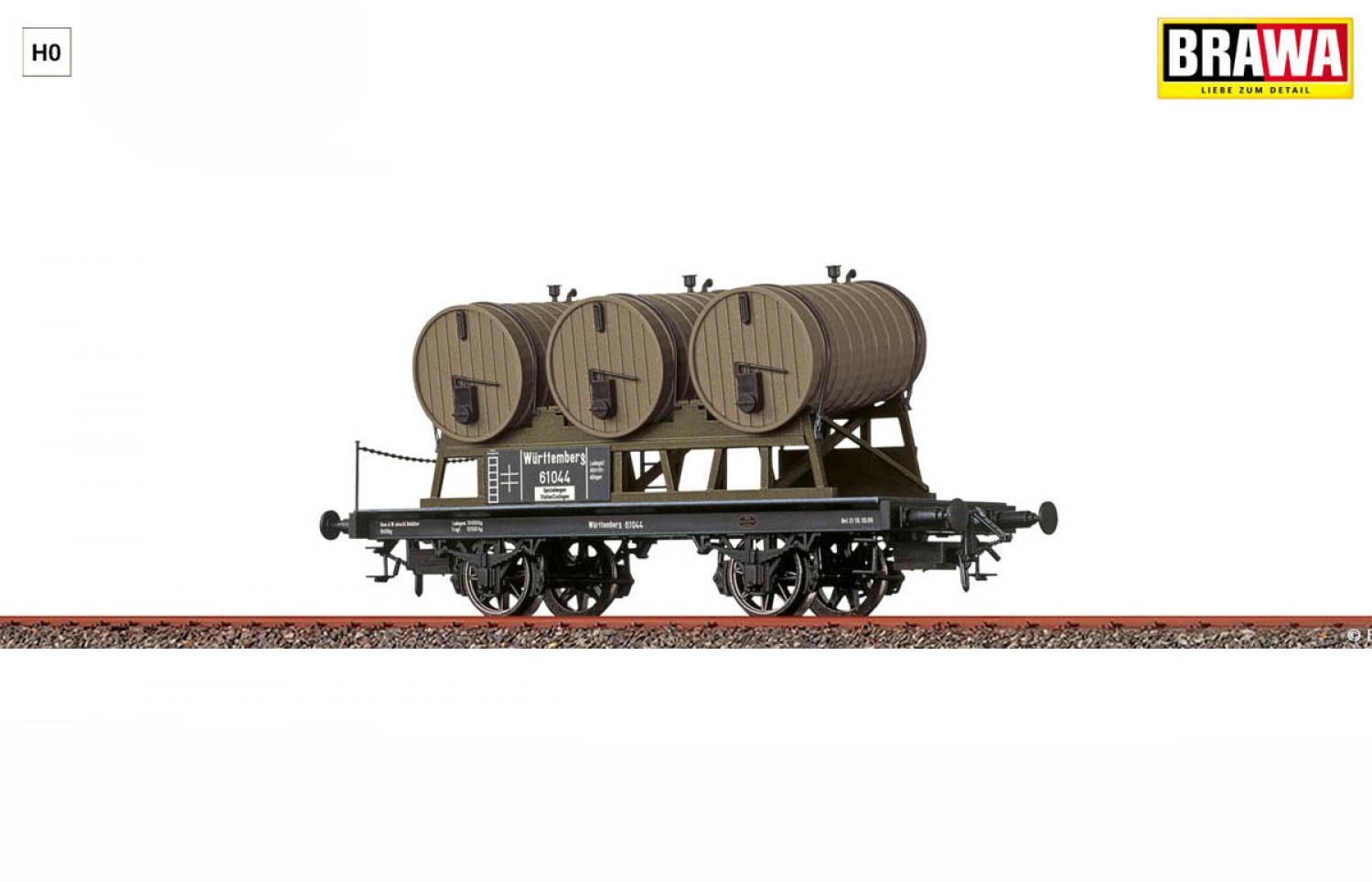 Meises Modelbahncenter - Brawa 47723 H0 Dienstwagen K.W.St.E. I