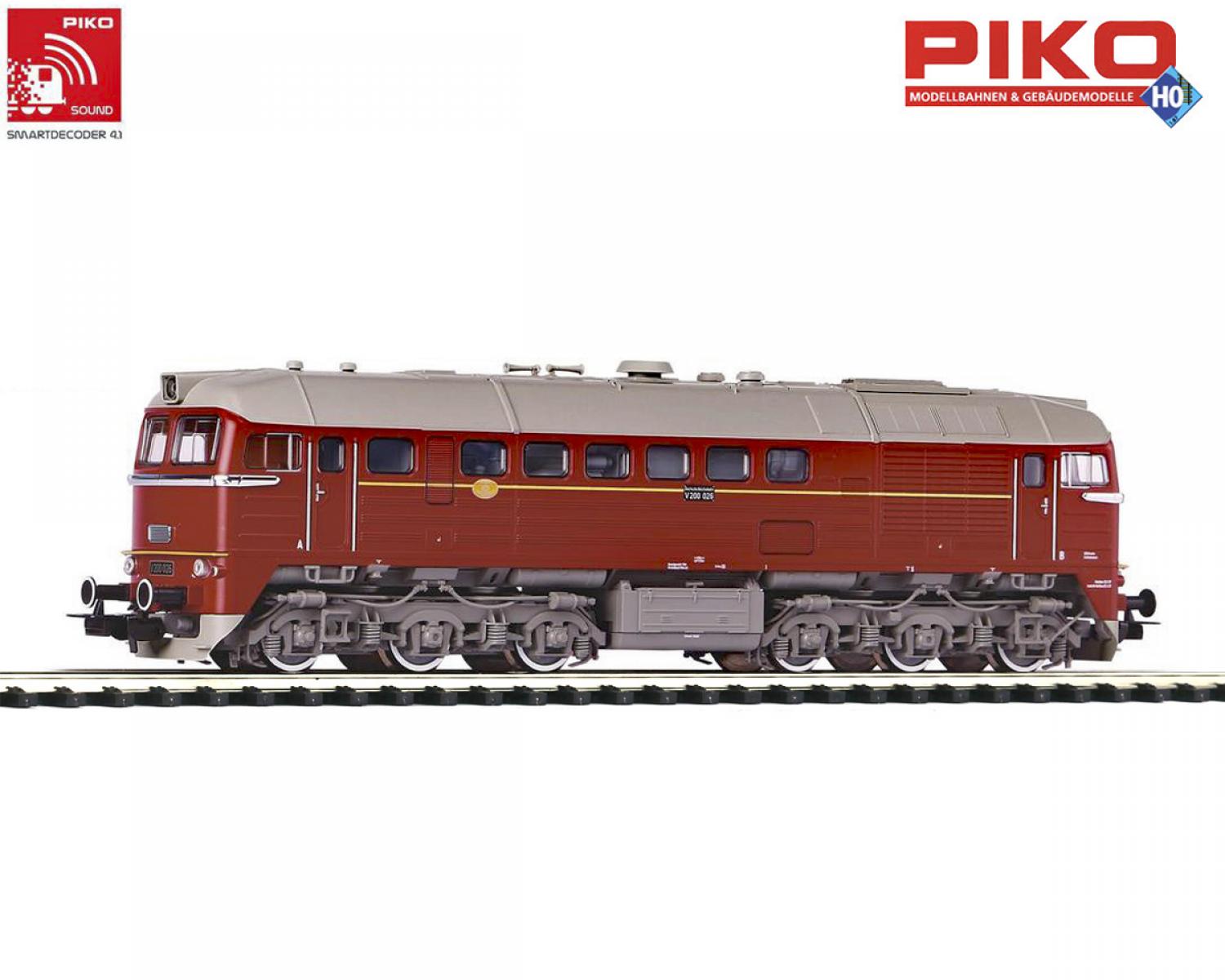 Meises Modelbahncenter - Piko 52803 ~Diesellok BR V200 DR III (AC-Sound)