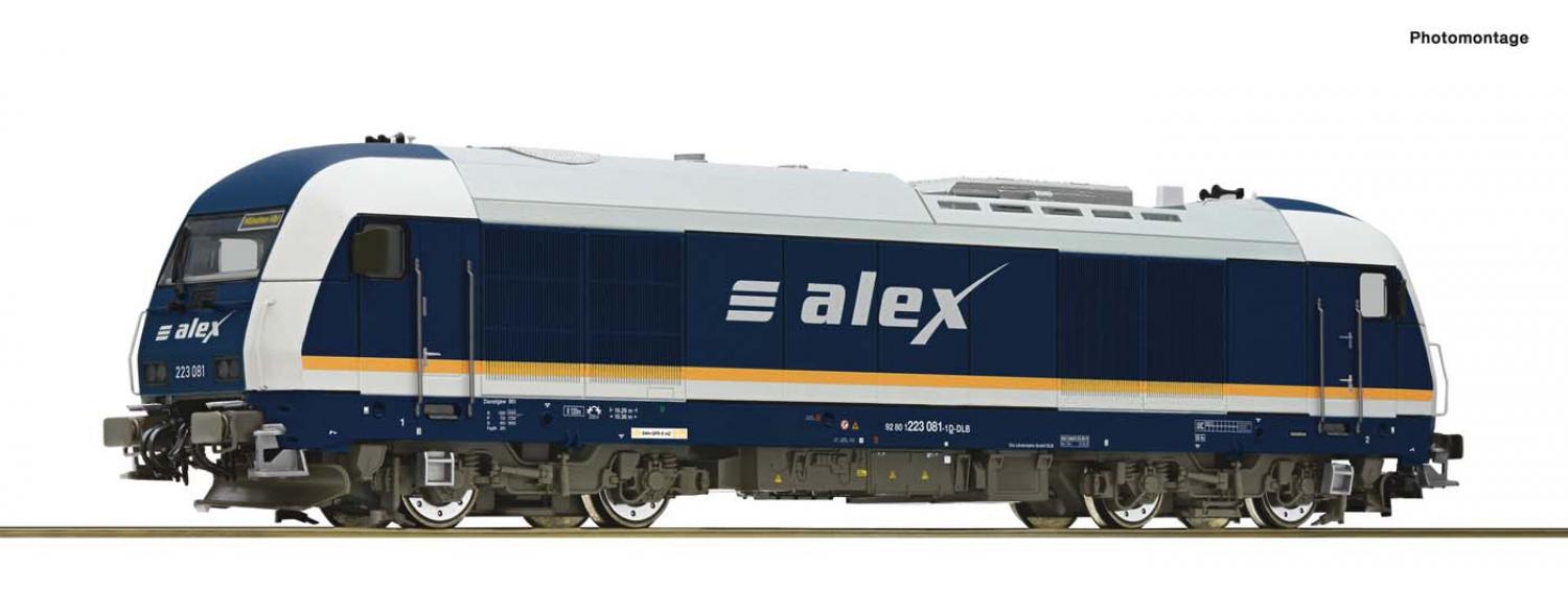 Meises Modelbahncenter - Roco 70943 Diesellok BR223 Alex