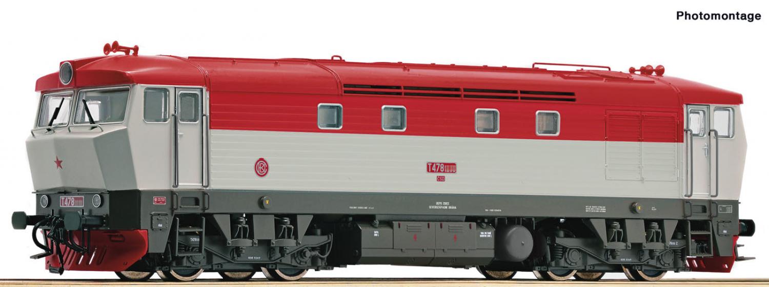 Meises Modelbahncenter - Roco 73122 Diesellok T478.2 CSD