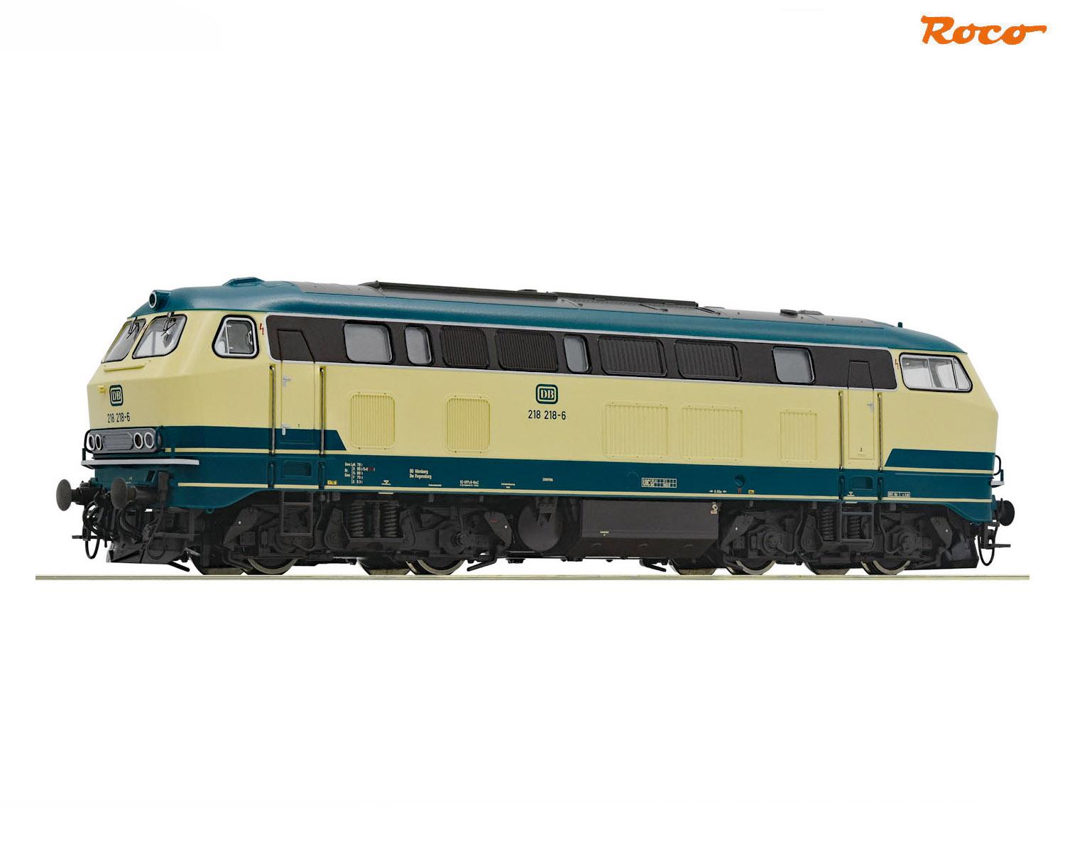 Meises Modelbahncenter - Roco 73726 Diesellok BR 218 oz/bl DB