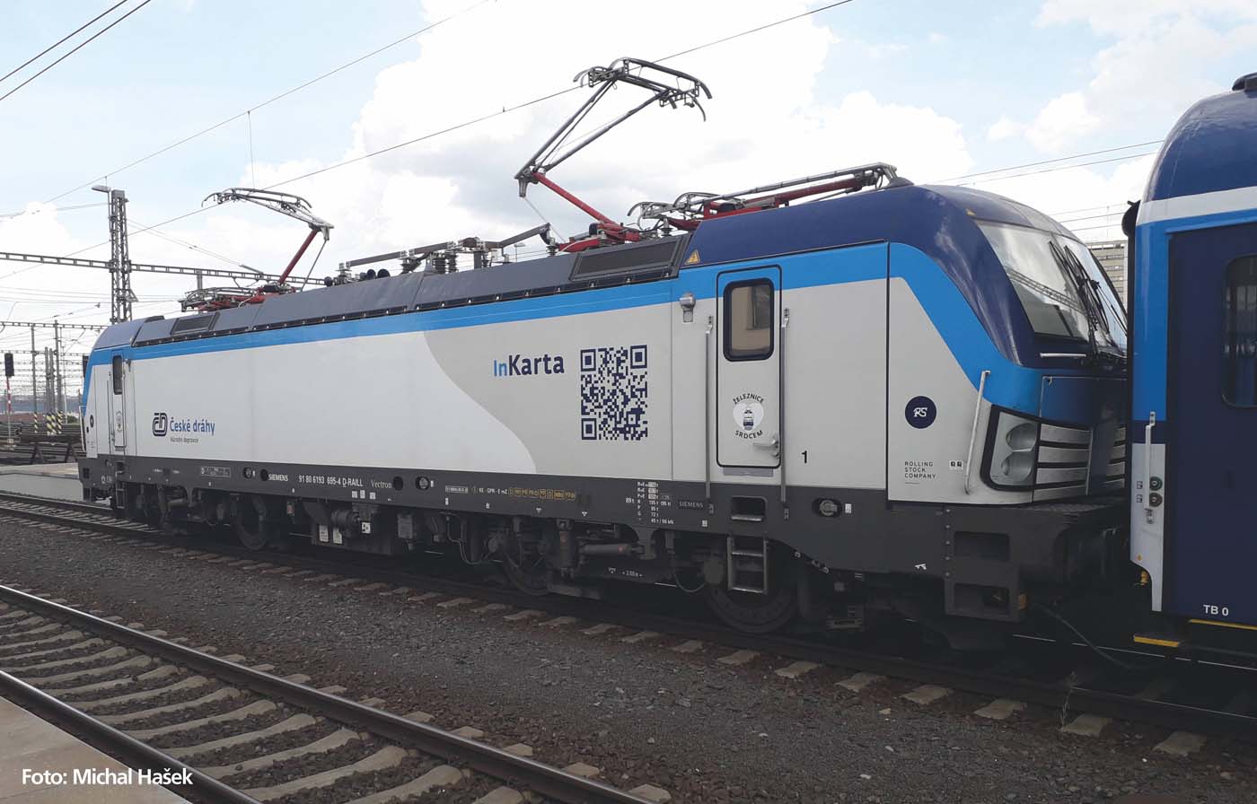 Meises Modelbahncenter - Piko 21604 E-Lok Vectron QR code (DCC/Sound)