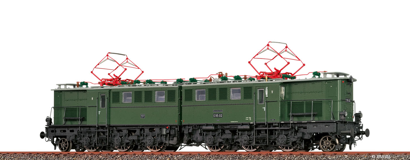 Meises Modelbahncenter - Brawa 43173 H0 EL E95 DR III AC EXT