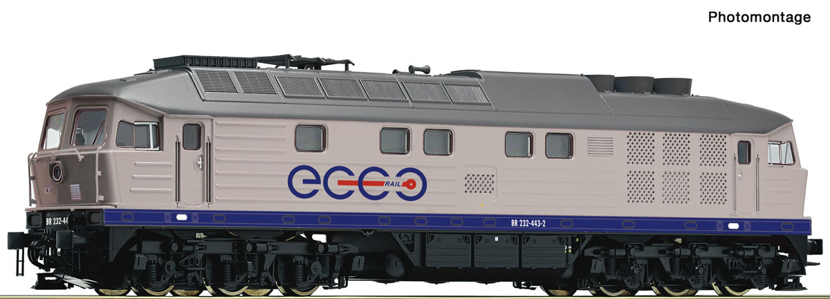Meises Modelbahncenter - Roco 52466 Diesellok BR 232 Eccorail