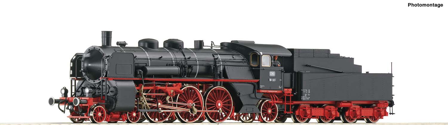 Meises Modelbahncenter - Roco 72249 Dampflok BR 18.4 DB Sound