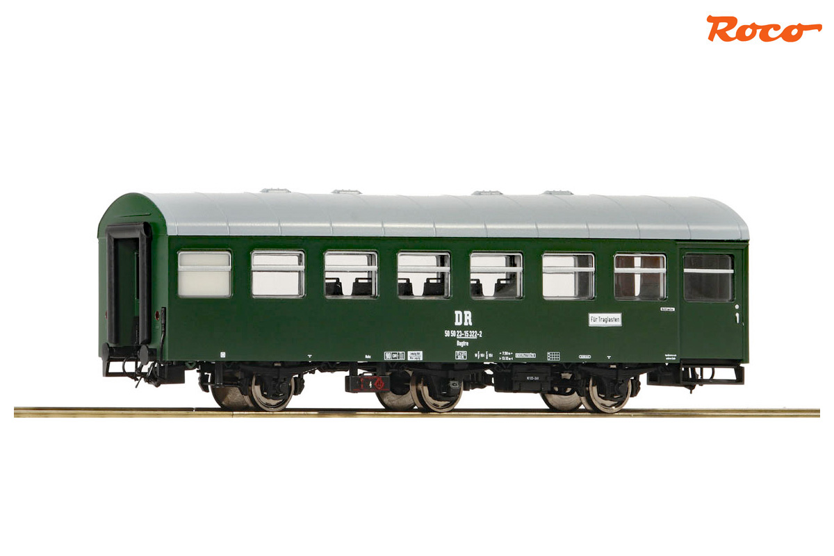 Meises Modelbahncenter - Roco 74453 Rekowagen 3a. Traglastw.DR